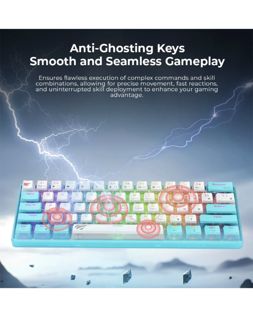 HAVIT KB903L RGB Backlit Mechanical gaming Keyboard - MOBPC Oman