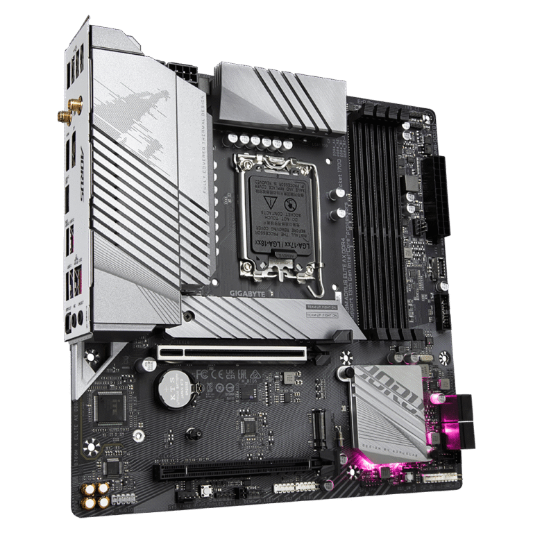 GIGABYTE B760M AORUS ELITE AX DDR4 Intel LGA 1700 m-ATX Motherboard, 4x ...