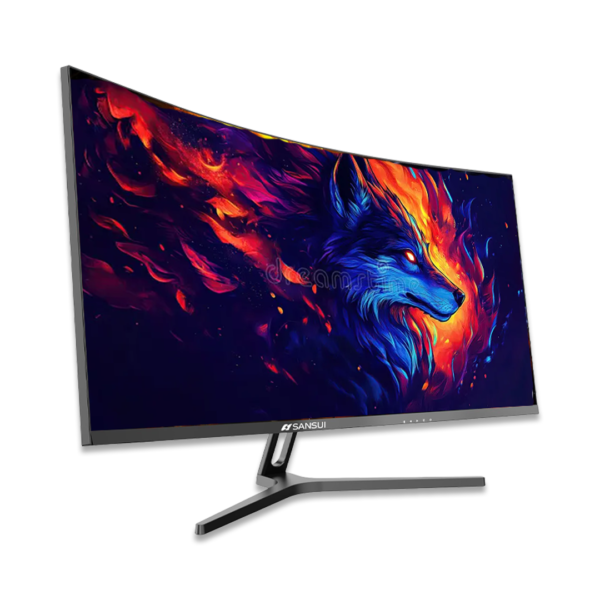 Sansui Curved Gaming Monitor | 2K QHD | 200Hz | 0.5ms | FreeSync | HDMI ...