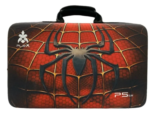 PS5 Slim & VR2 Console Carrying Case – Marvel Spider-Man Edition – Red ...